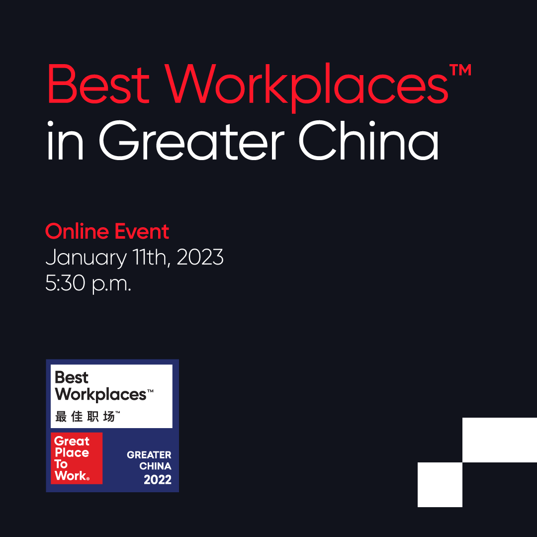 Upcoming Events - GPTW Greater China